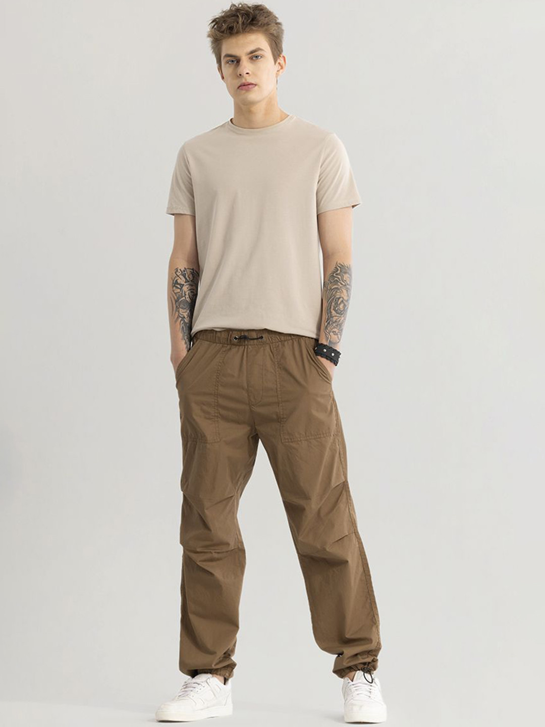 Buy Snitch Men Solid Pure Cotton Joggers - Track Pants for Men 29875989 ...