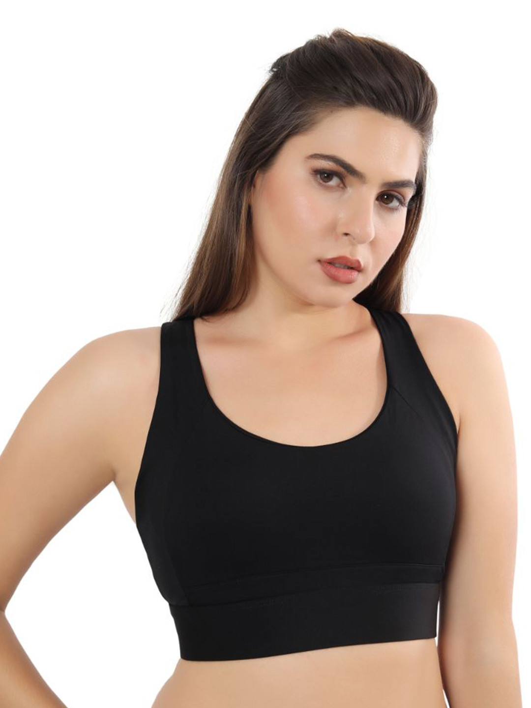 Buy Bella Voste Women Full Coverage Non Wired Lightly Padded Workout ...