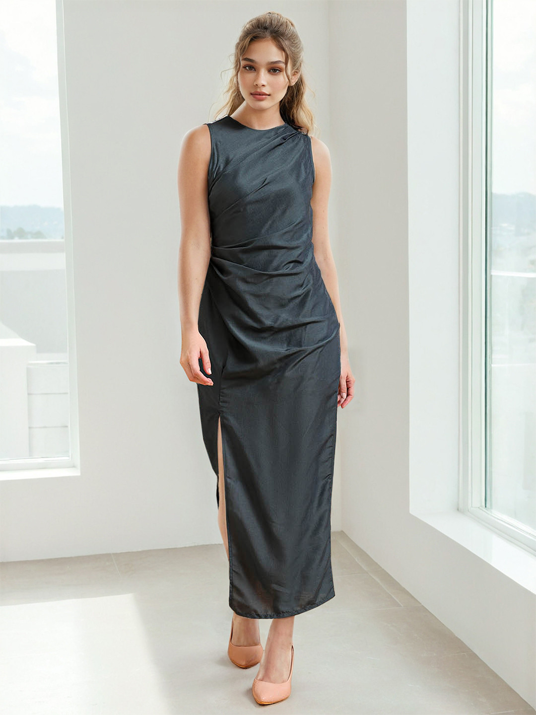 Buy Freehand By The Indian Garage Co Maxi Dress - Dresses for Women ...