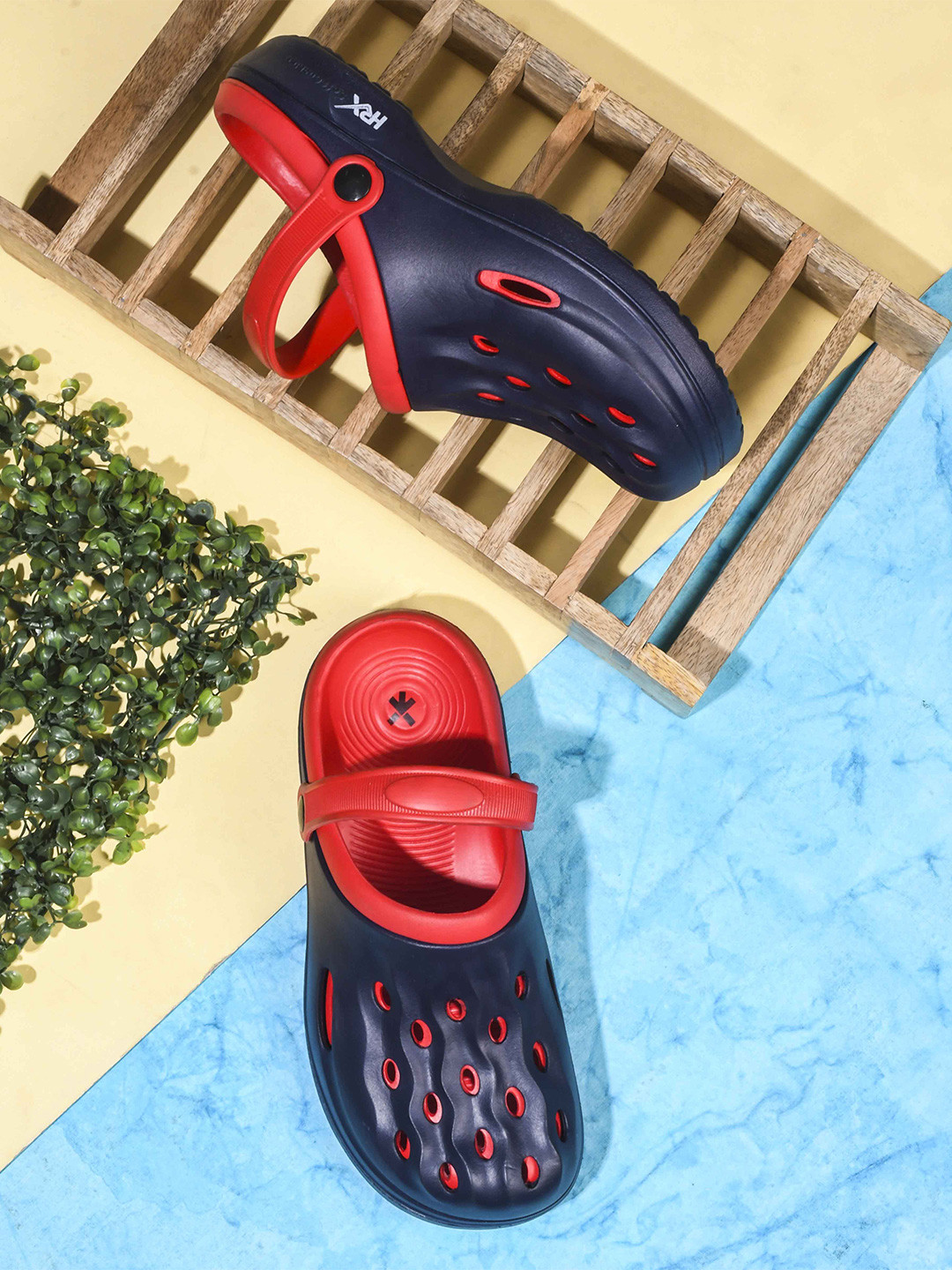 Buy HRX By Hrithik Roshan Men Rubber Clogs - Flip Flops for Men ...