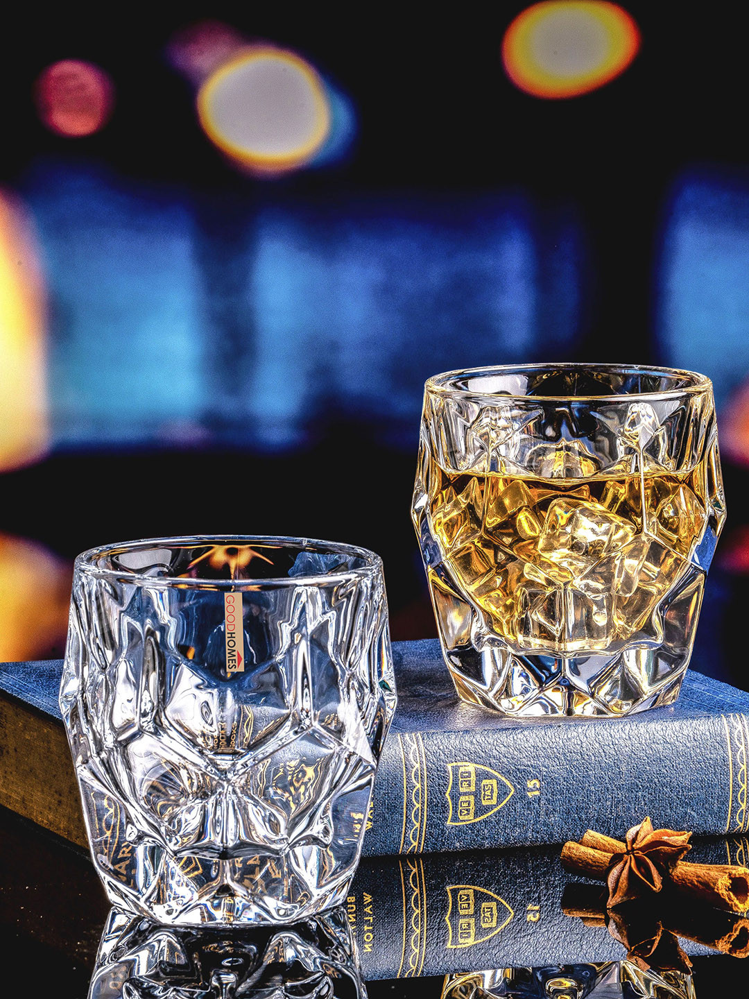Buy GOODHOMES 6 Pcs Transparent Water Glass 240ml - Water Glass for ...