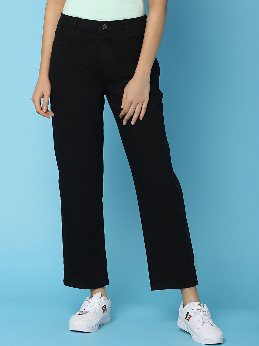 Buy V Mart Women High Rise Slash Knee Jeans - Jeans for Women 29882672 ...