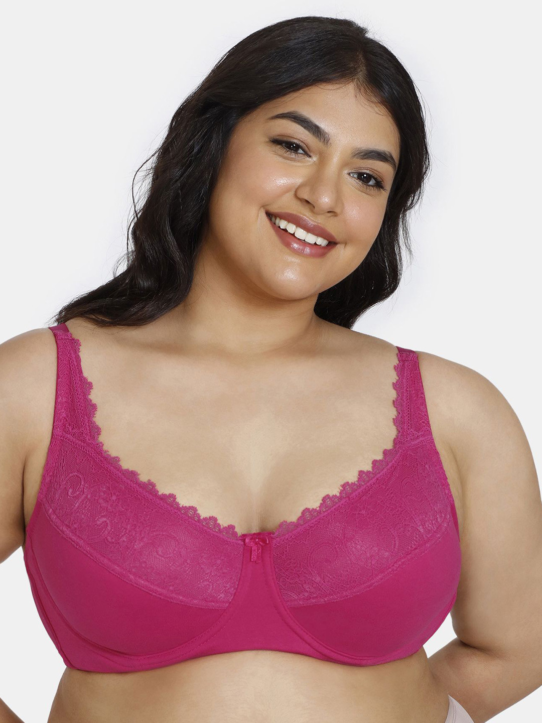 Buy Zivame Women Lace Full Coverage Underwired Minimizer Bra - Bra for Women 29894454 | Myntra