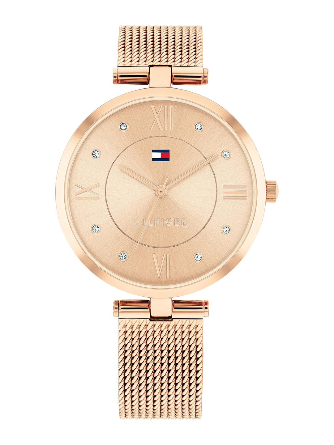 Buy Tommy Hilfiger Women Dial & Stainless Steel Bracelet Style Straps ...