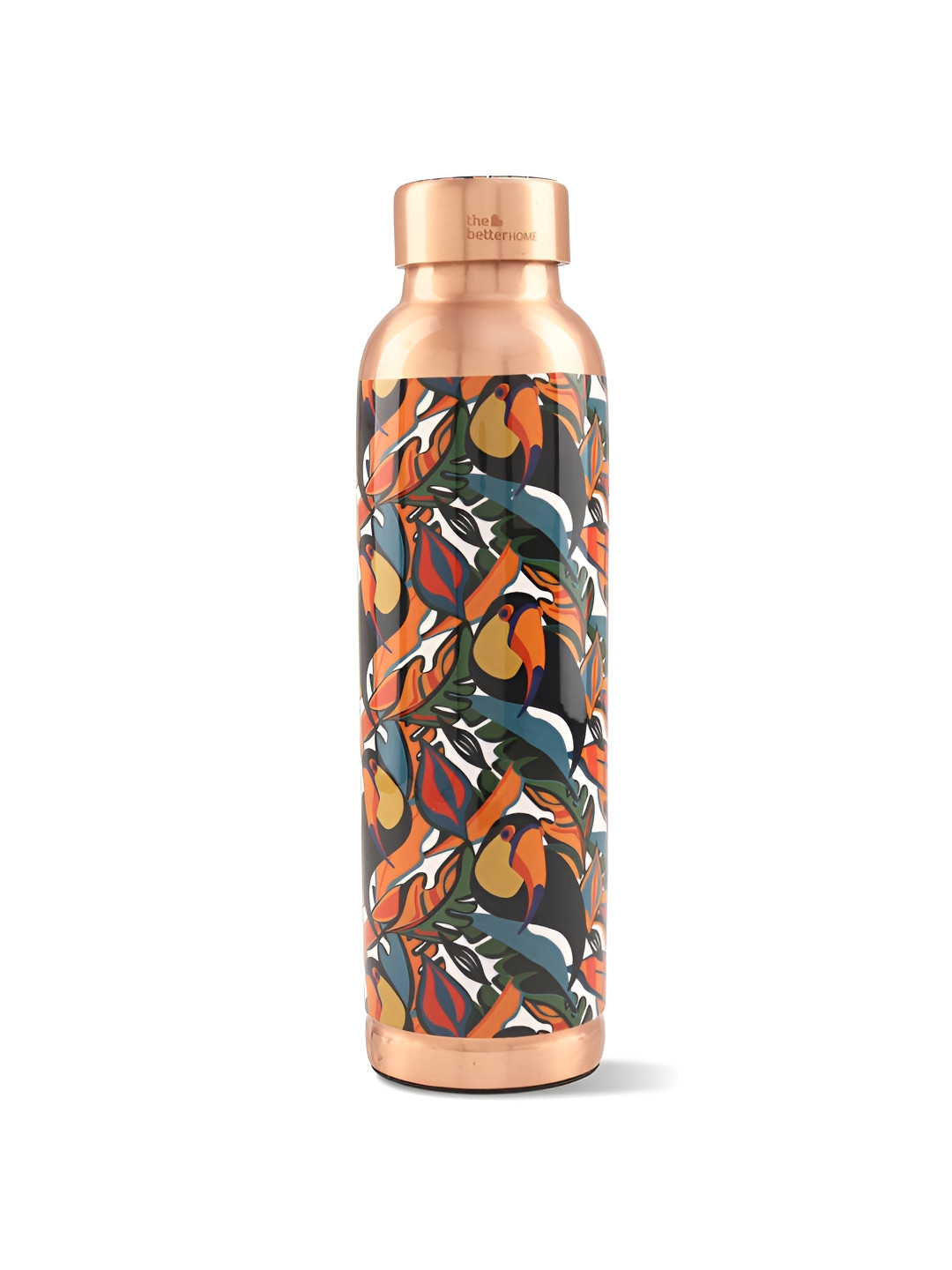 Buy The Better Home Copper Toned & Blue Copper Water Bottle 950ml ...