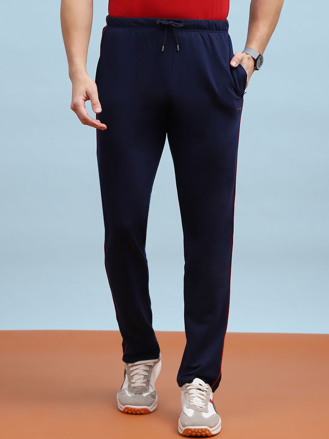 Buy Cloak & Decker By Monte Carlo Men Mid Rise Track Pants - Track ...