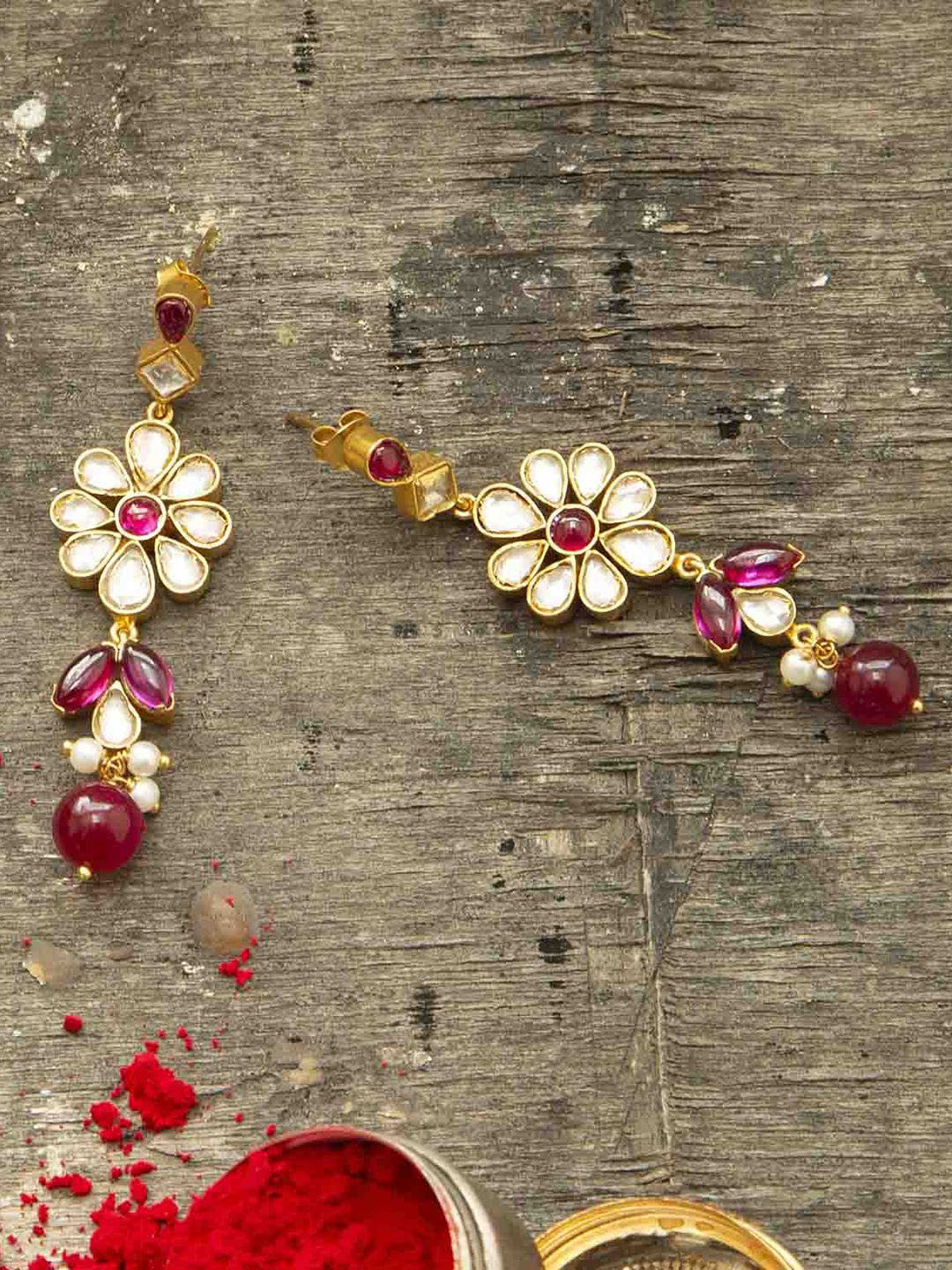 Buy Unniyarcha Contemporary Drop Earrings - Earrings for Women 29907907 ...