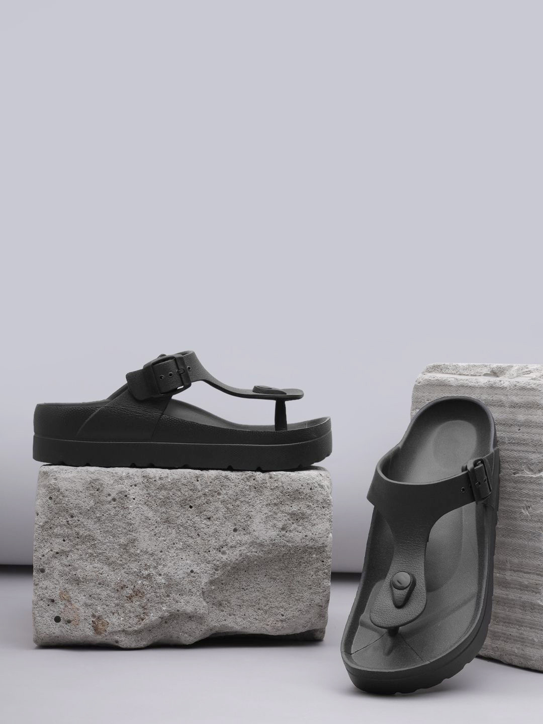 Buy Truffle Collection Women T Strap Flats - Flats for Women 29908023 ...