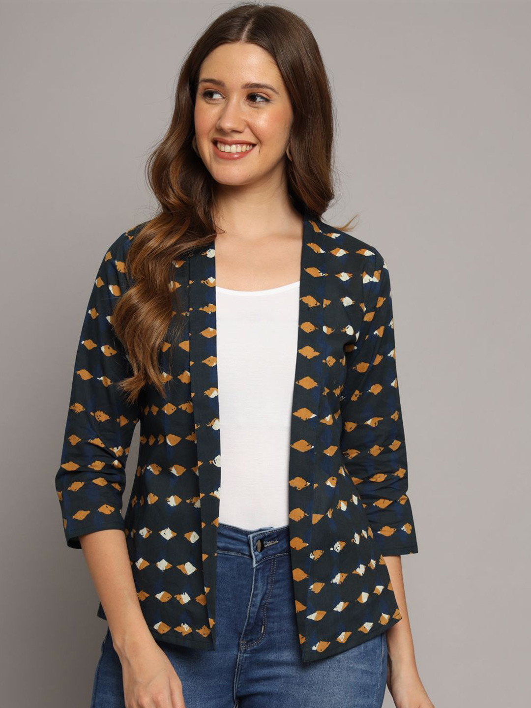 Buy DECKEDUP Women Printed Shrug - Shrug for Women 29918525 | Myntra