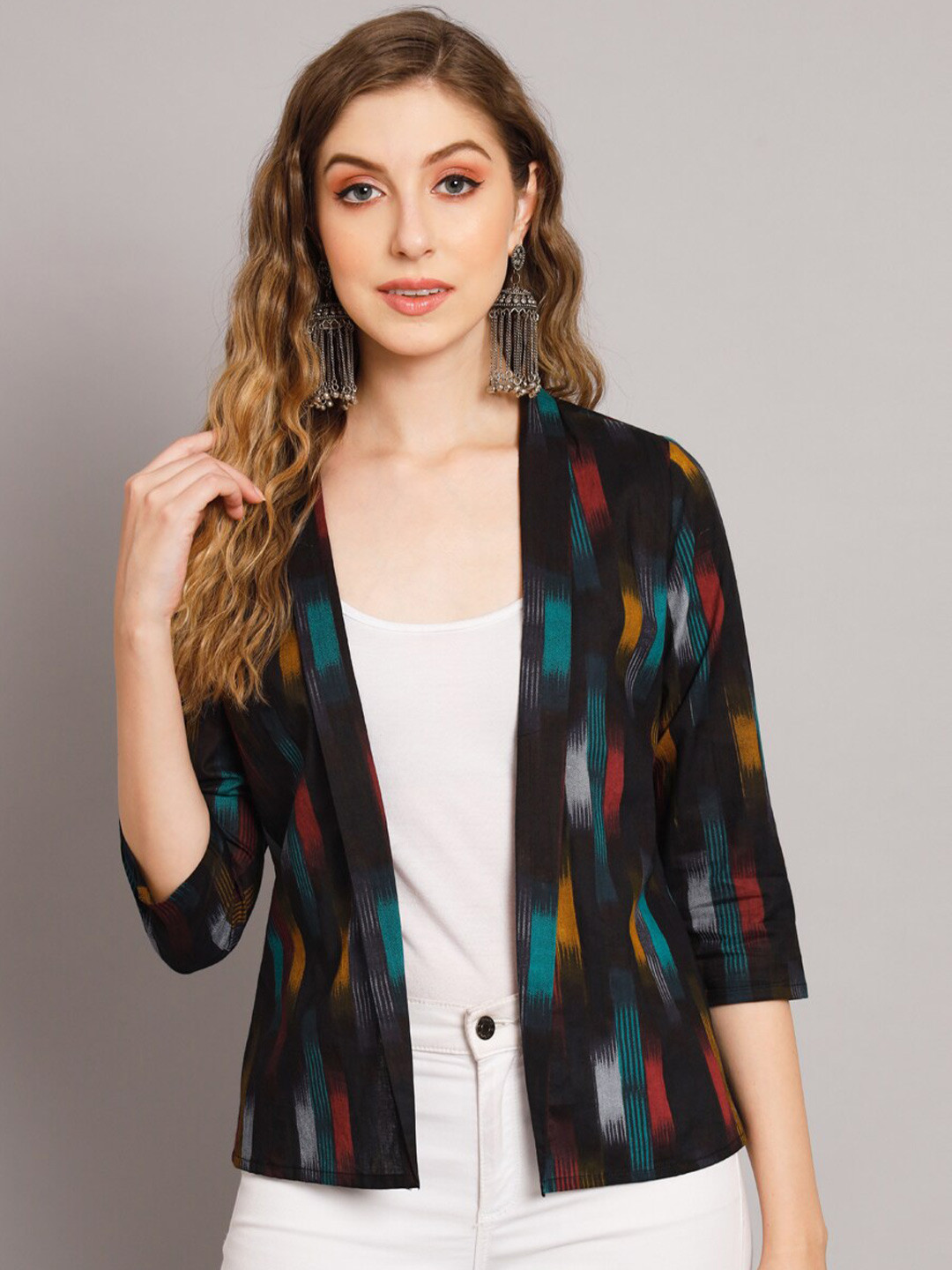 Buy DECKEDUP Women Printed Shrug - Shrug for Women 29918530 | Myntra