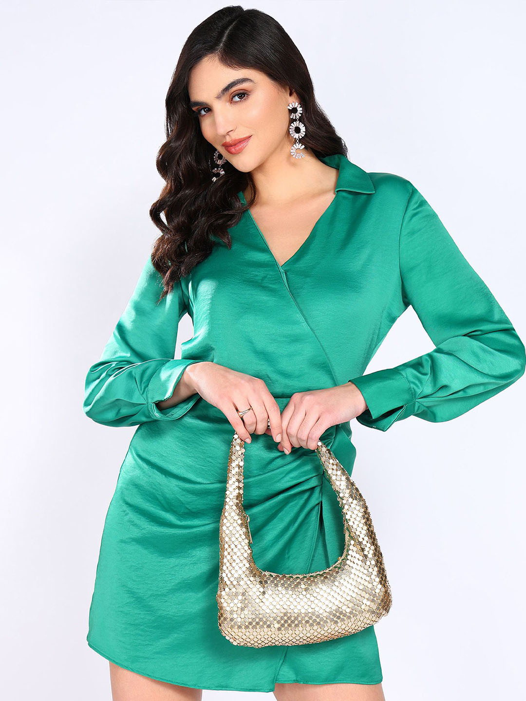 Buy Sassora Swagger Embellished Hobo Bag - Handbags for Women 29938210 ...