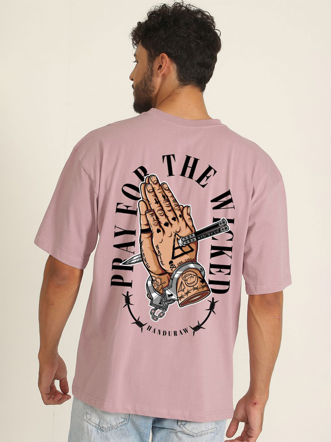 Buy PRONK Men Typography Printed Round Neck T Shirt - Tshirts for Men ...