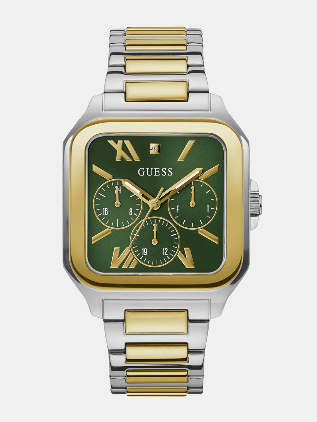 Buy GUESS Men Chronograph Bracelet Style Straps Analogue Watch GW0631G1 ...