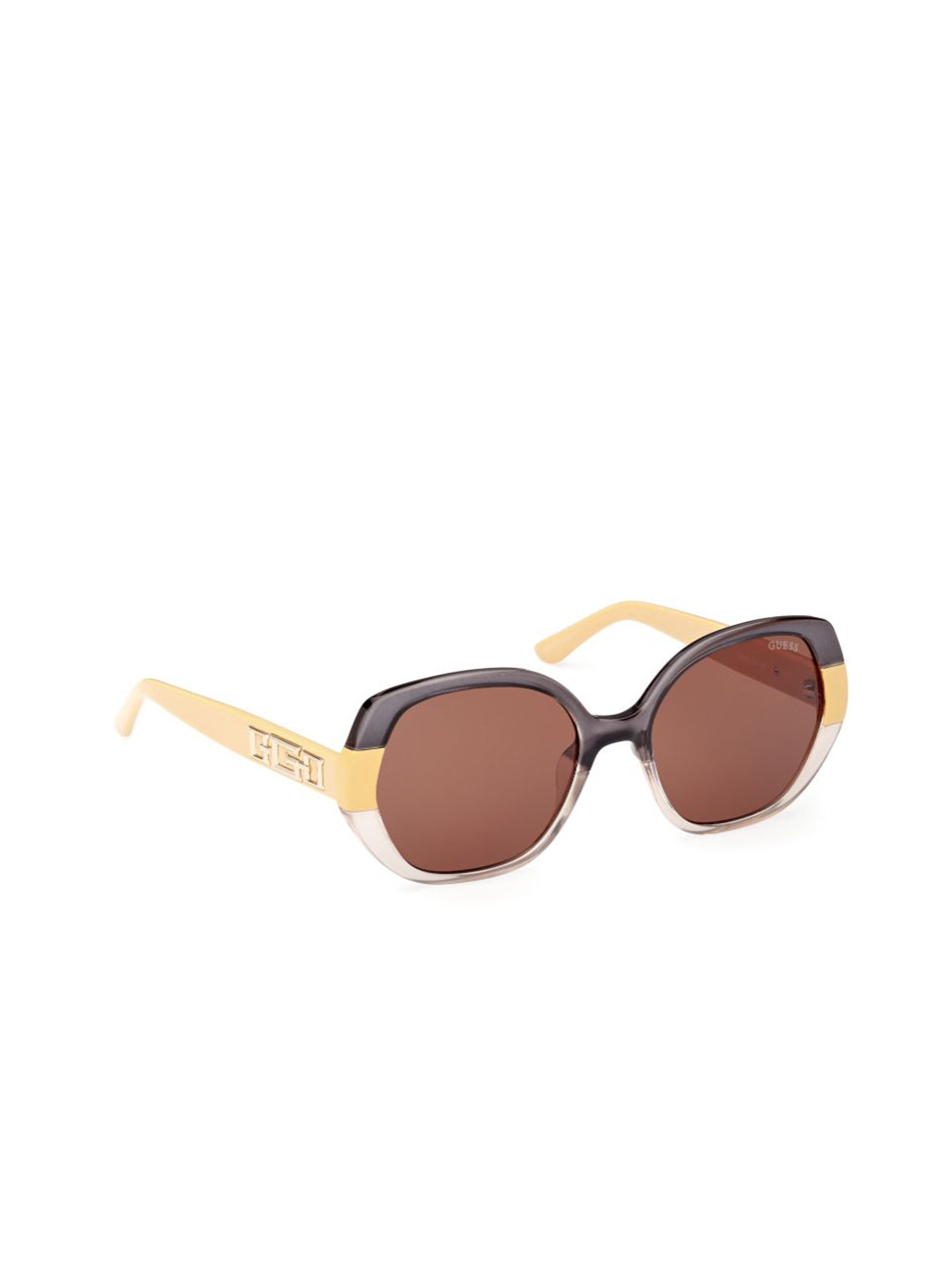 Buy GUESS Women Oversized Sunglasses With UV Protected Lens ...