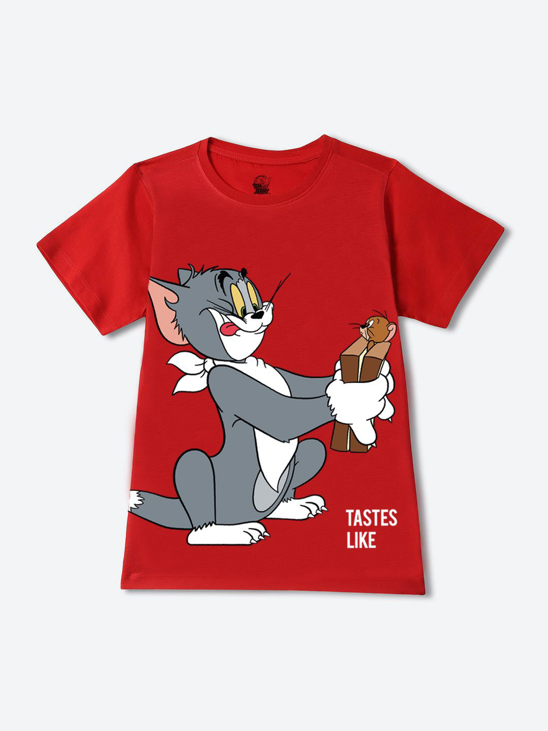 Buy YK Warner Bros Boys Printed Applique T Shirt - Tshirts for Boys ...