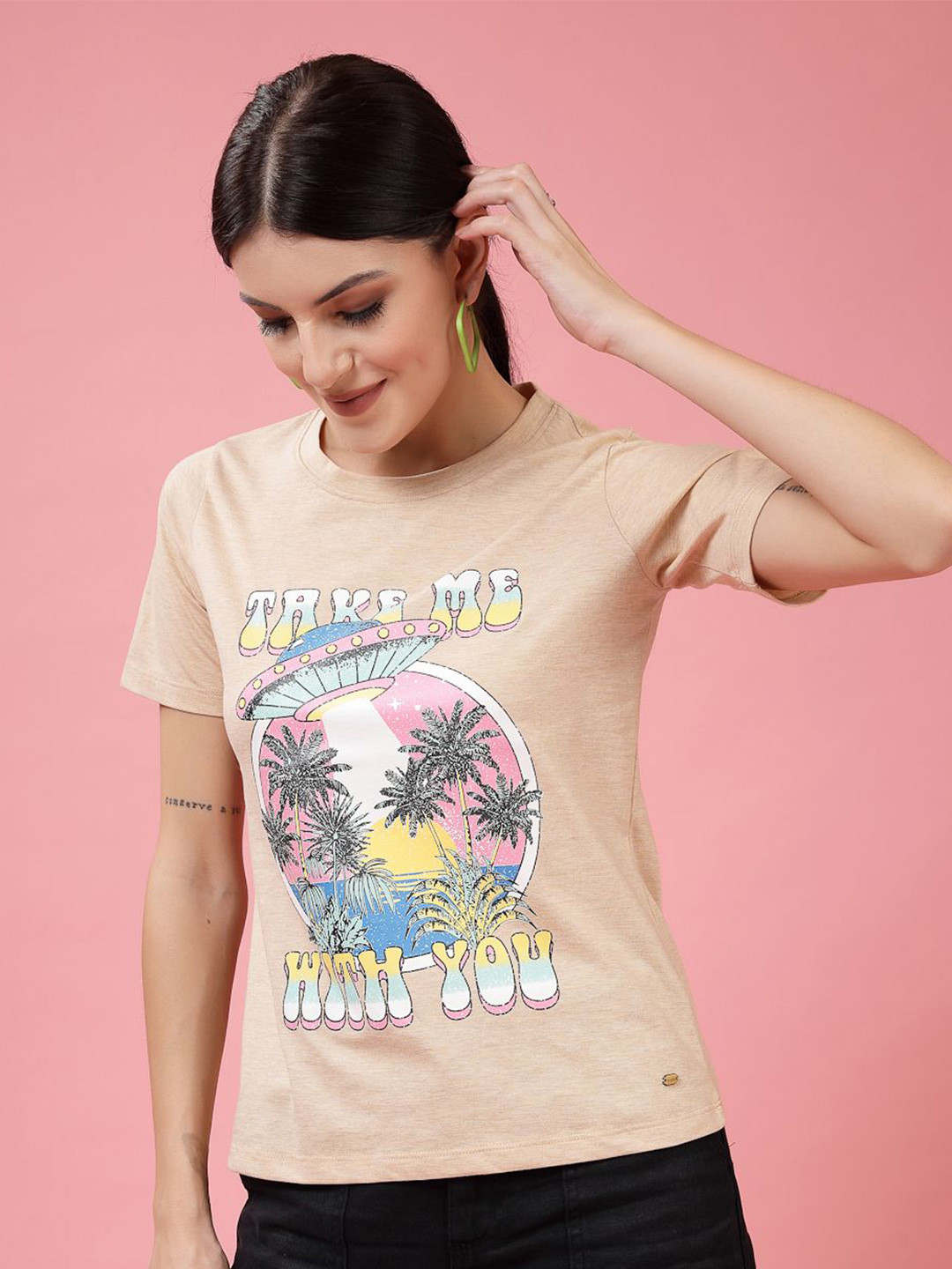 Buy Juelle Print Top - Tops for Women 29966341 | Myntra