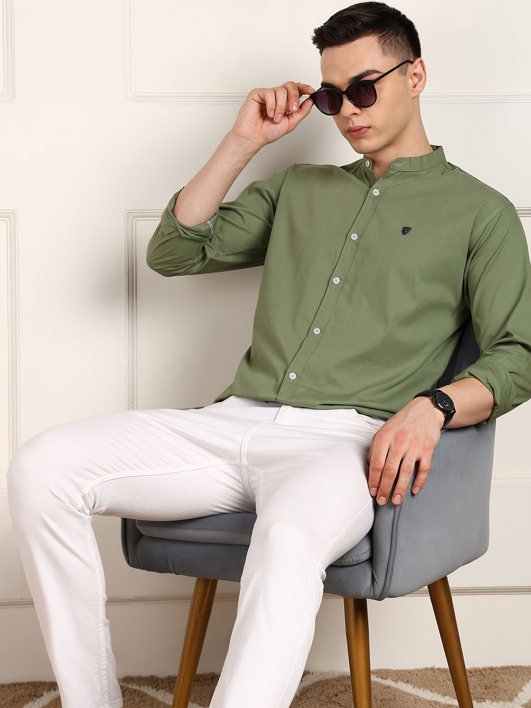 Buy FUBAR Men Slim Fit Opaque Casual Shirt - Shirts for Men 29967164 ...