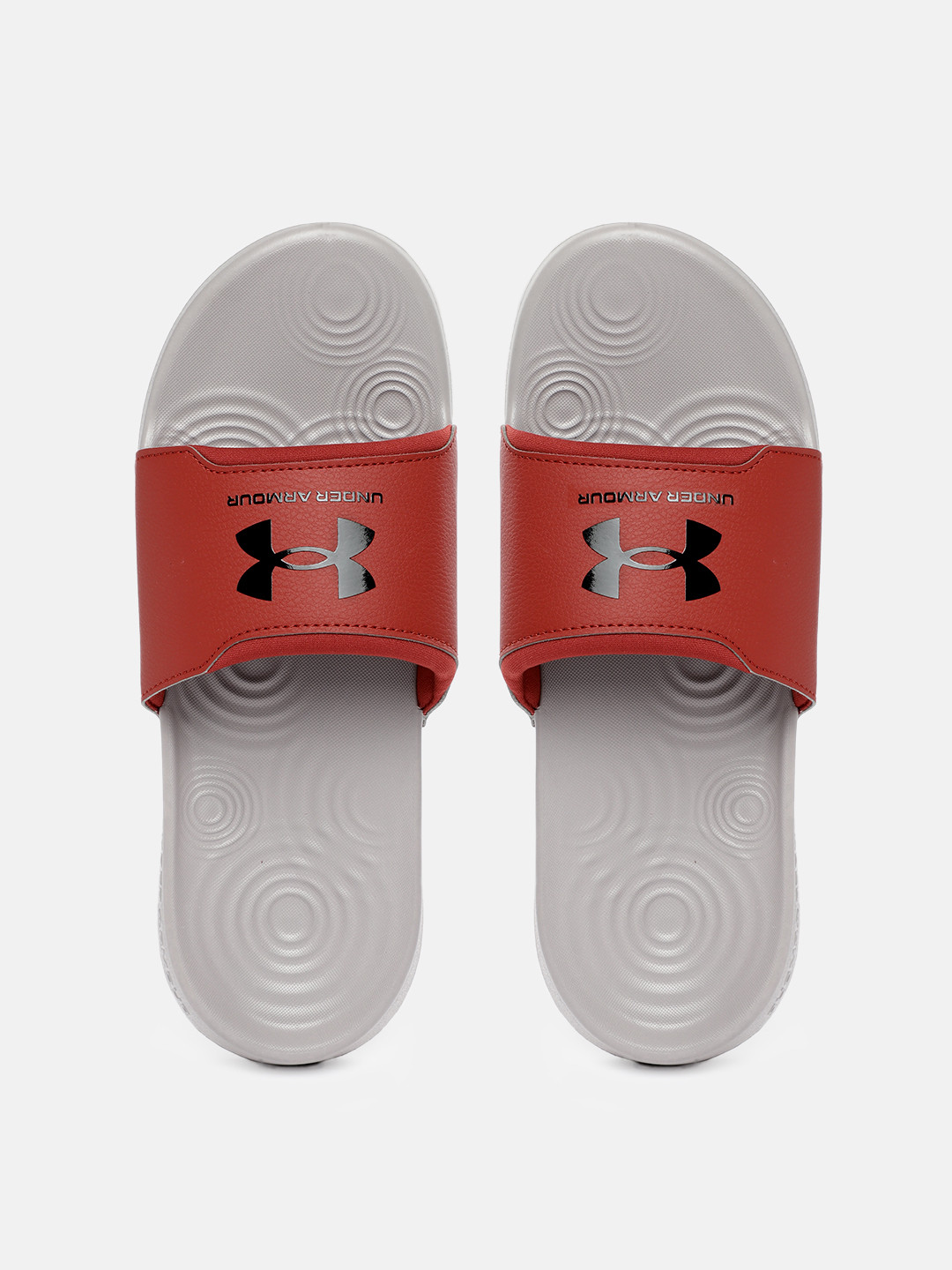 Buy UNDER ARMOUR Men Ignite Select Brand Logo Printed Sliders - Flip ...