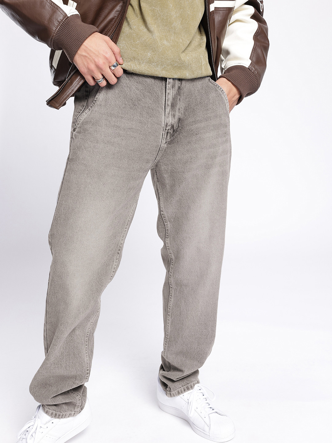 Buy Kook N Keech Men Urban Cool Slouchy Fit Jeans - Jeans for Men ...