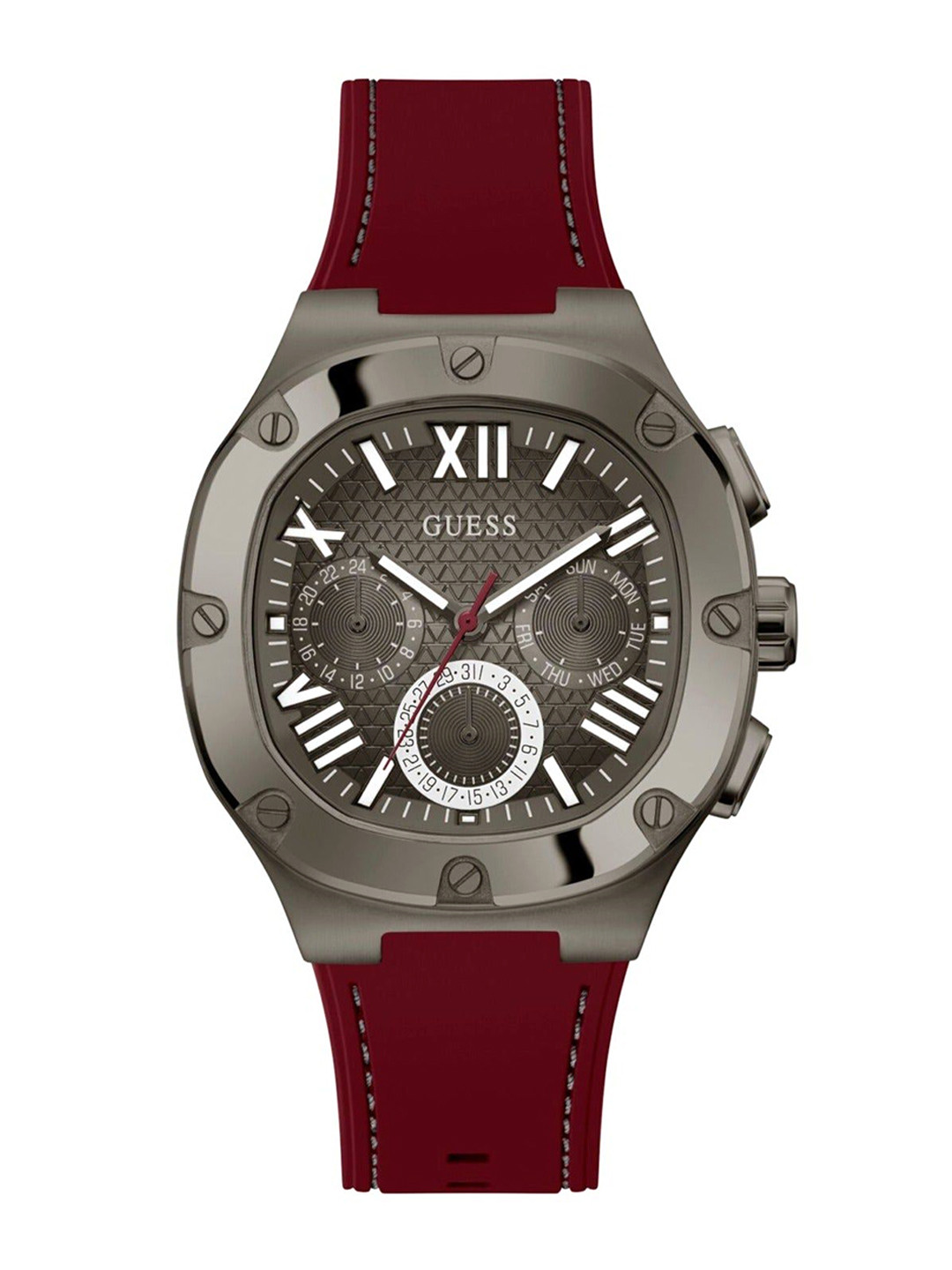 Buy GUESS Men Dial & Wrap Around Straps Analogue Watch GW0571G4 ...