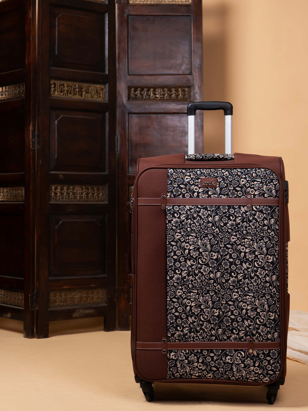 Buy ZOUK FloMotif Large Saira Trolley Bag - Trolley Bag for Unisex 29970832 | Myntra