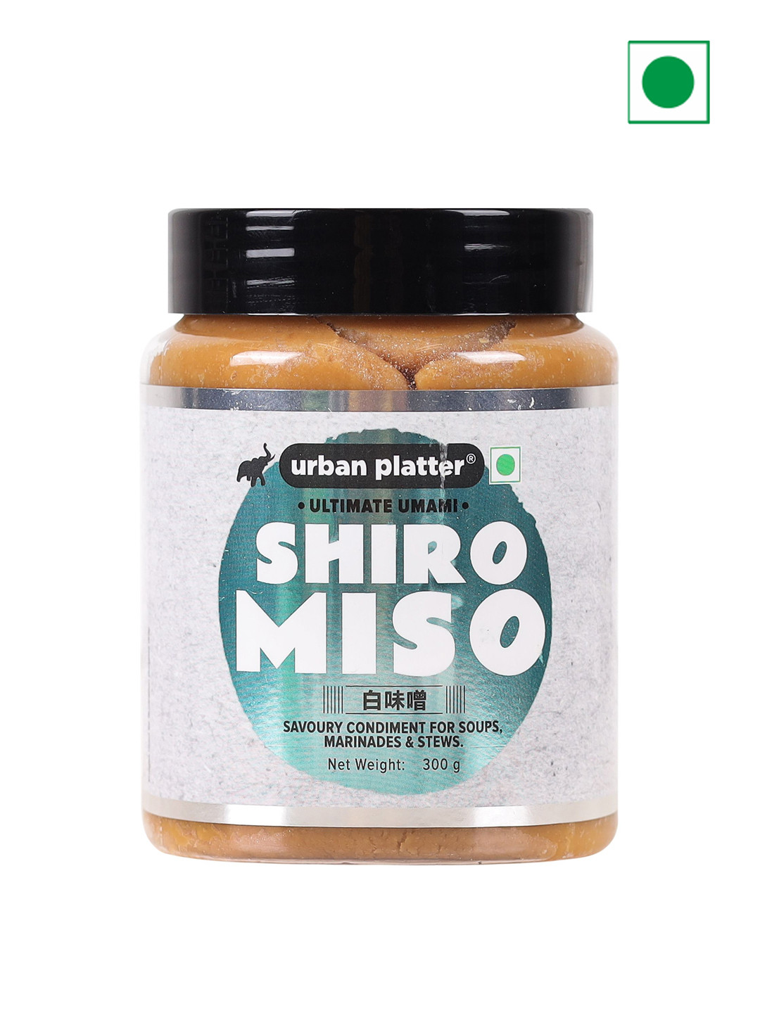 Buy URBAN PLATTER Shiro Miso Paste Brown Herbs And Seasonings 300g ...