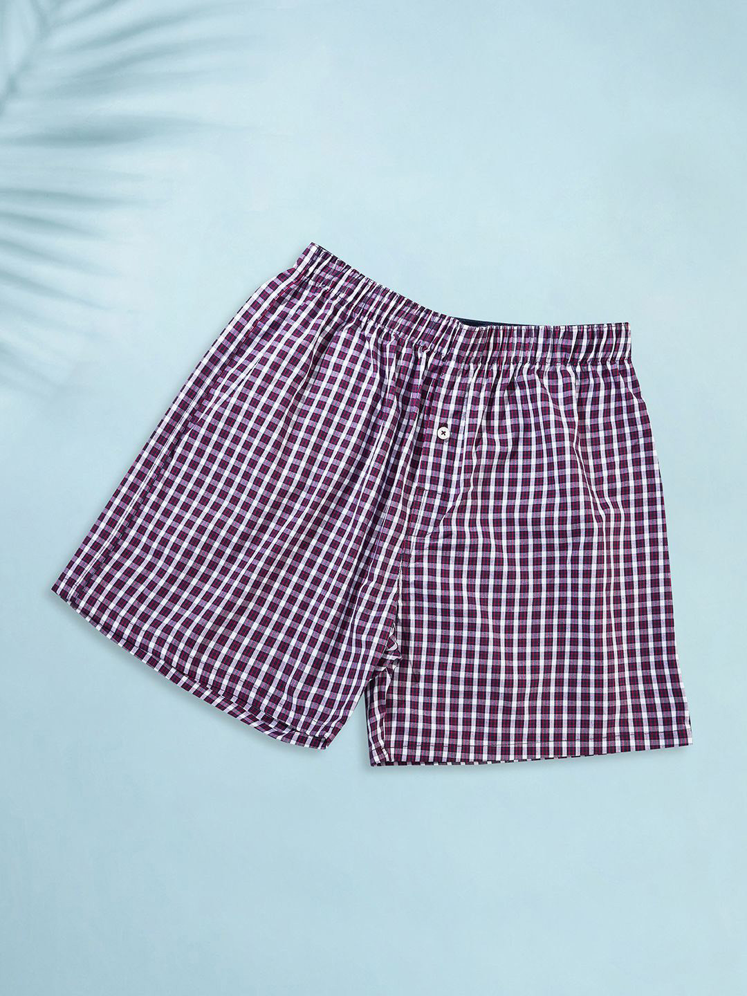 Buy Ajile By Pantaloons Checked Pure Cotton Boxers 8909044317247 ...