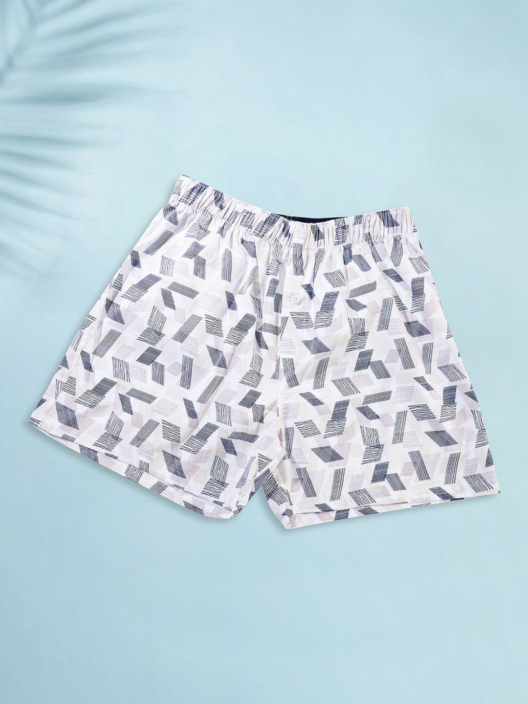 Buy Ajile By Pantaloons Men Inner Elastic Printed Pure Cotton Boxer ...