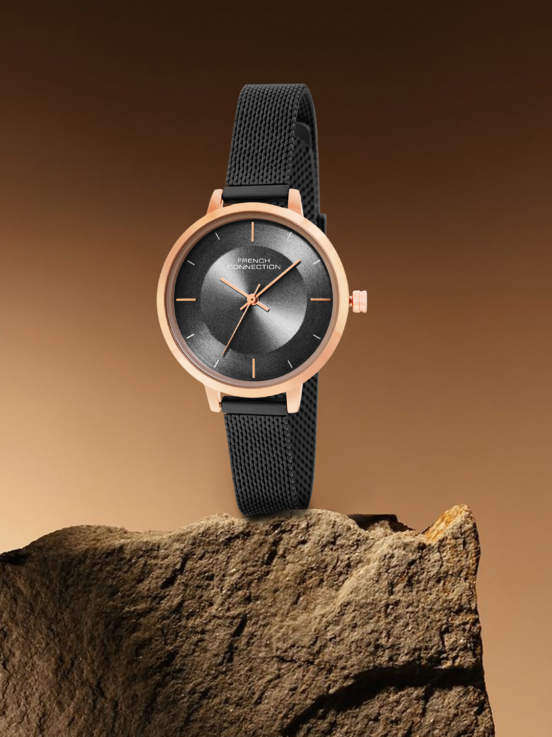 Buy French Connection Women Dial & Stainless Steel Straps Analogue ...