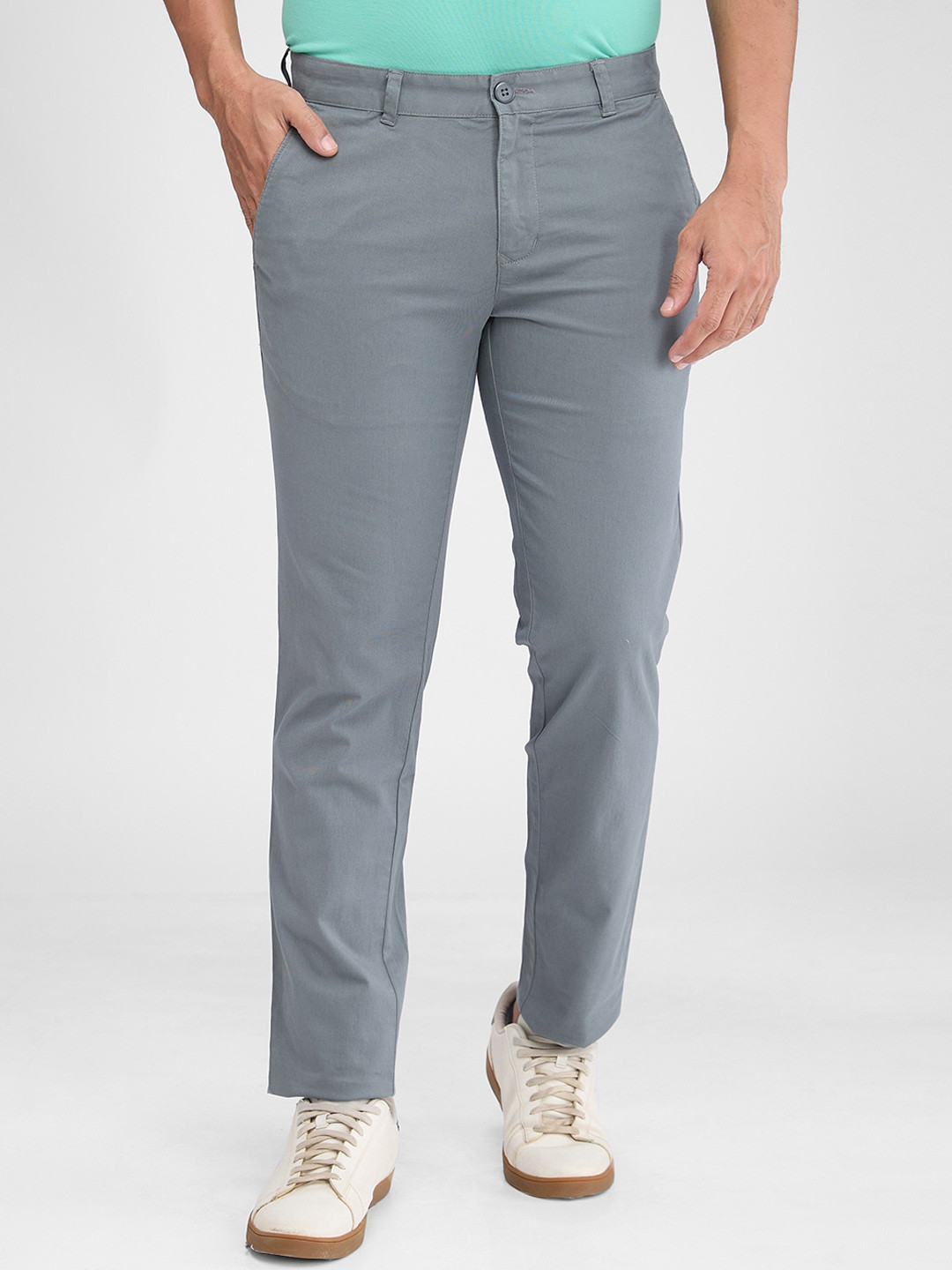Buy Parx Men Tapered Fit Low Rise Chinos Trousers - Trousers for Men ...