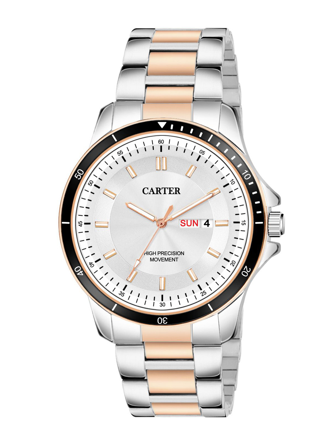 Buy Sandy D Carter Men Dial & Stainless Steel Straps Analogue Watch ...