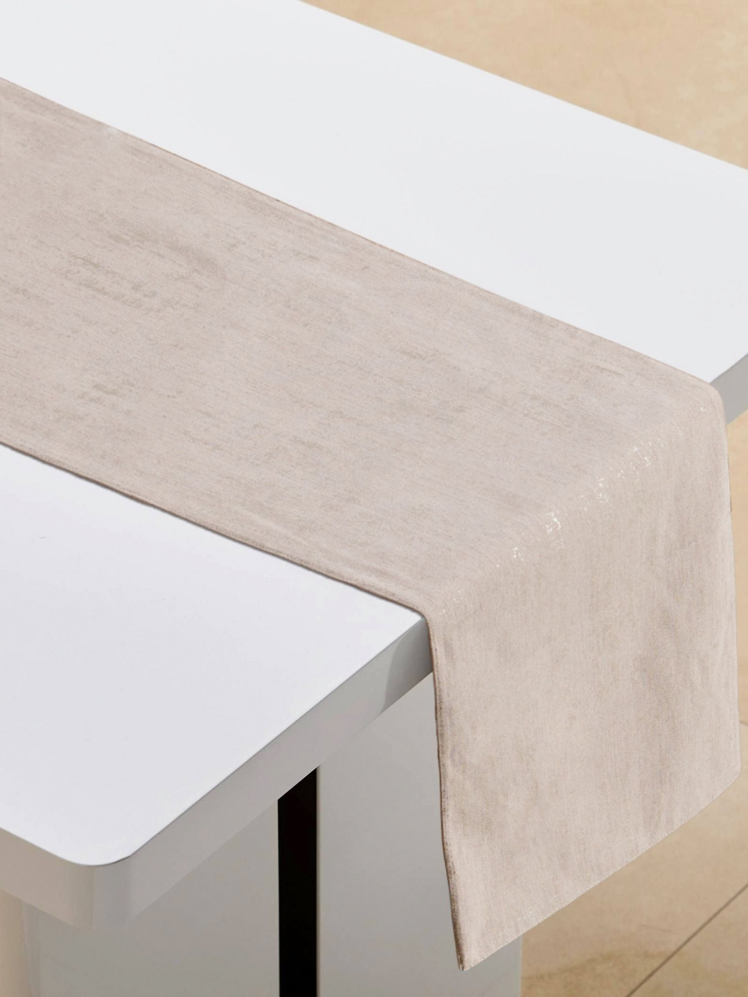 Buy Home Centre Beige Textured Table Runner - Runners for Unisex ...