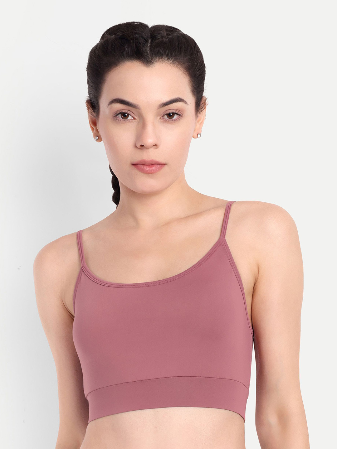 Buy So What Medium Coverage Lightly Padded Workout Bra Moisture Wicking ...