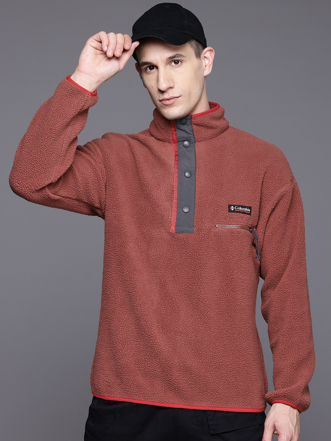 Buy Columbia Men Lightweight Outdoor Helvetia II Half Snap Fleece ...