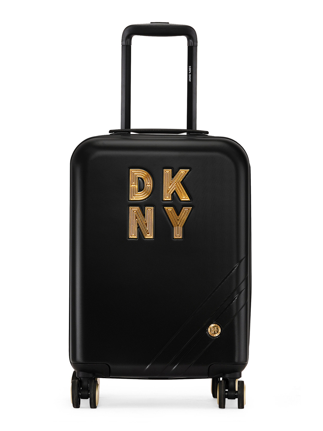 Buy DKNY Front Row Range Solid Hard 20" Cabin Luggage - Trolley Bag for ...