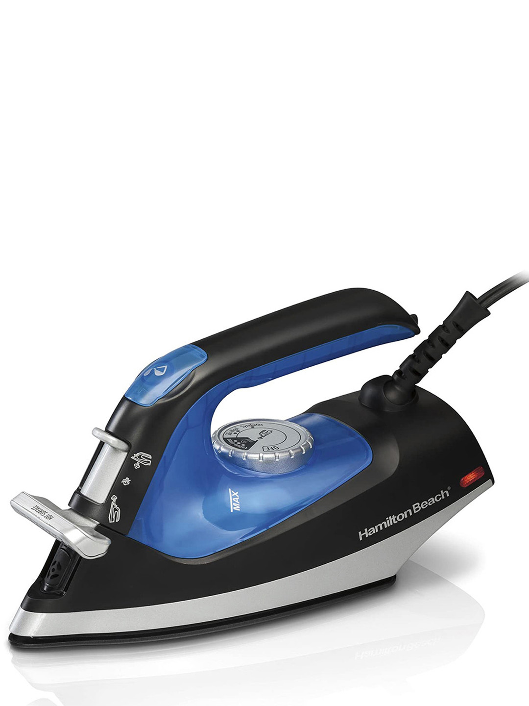 Buy Hamilton Beach Blue 1200W 3 In 1 Steamer Iron - Irons for Unisex ...