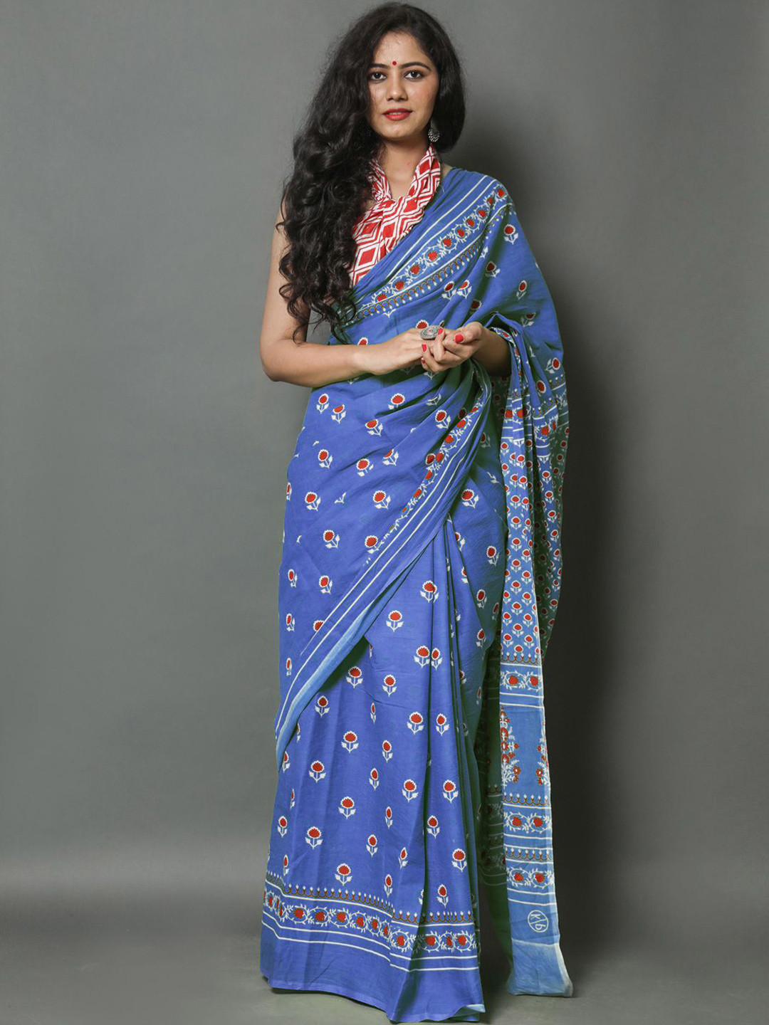 Buy KALINI Women Floral Sarees - Sarees for Women 30005186 | Myntra