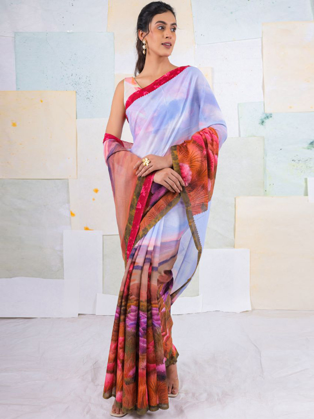 Buy BUTA BUTI Pure Cotton Saree - Sarees for Women 30011826 | Myntra
