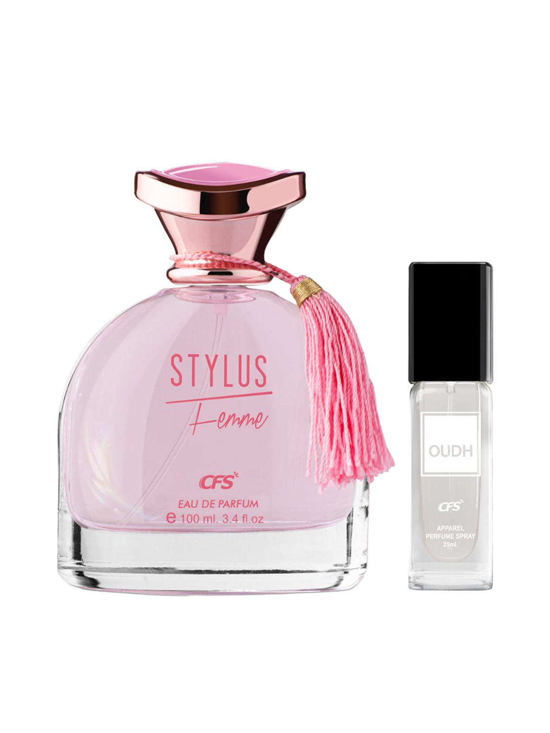 Buy CFS Set Of Stylus Femme Eau De Parfum & Oudh Perfume Spray 100ml ...