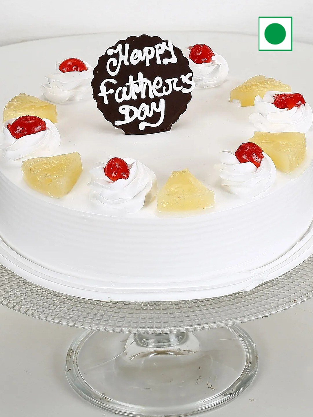 Buy Fnp Pineapple Cream Flover Eggless Round Cake 1kg - Cake for Unisex ...