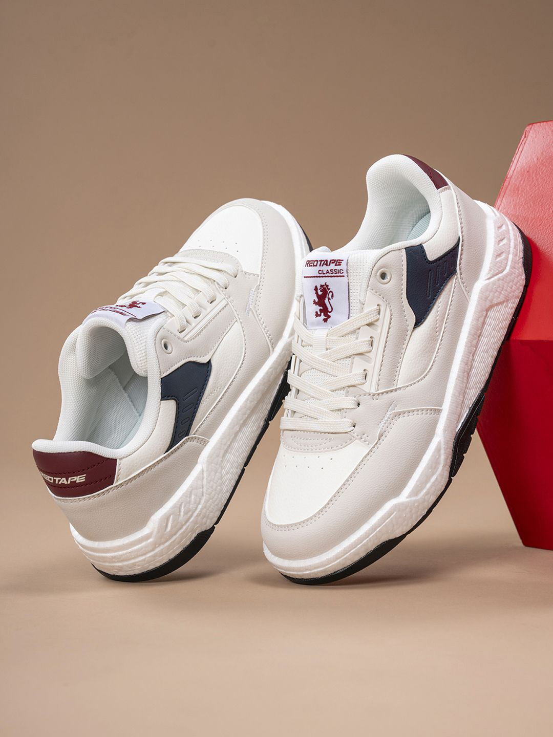 Buy Red Tape Men Solid Round Toe ETPU Sneakers - Casual Shoes for Men 30018966 | Myntra