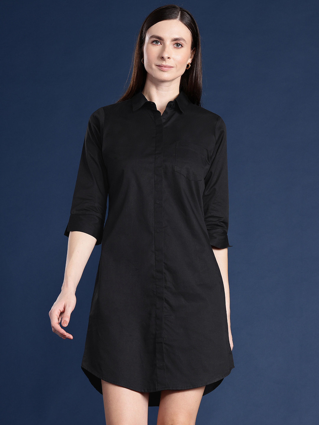 Buy Hancock Pure Cotton Formal Shirt Dress - Dresses for Women 30021628 ...