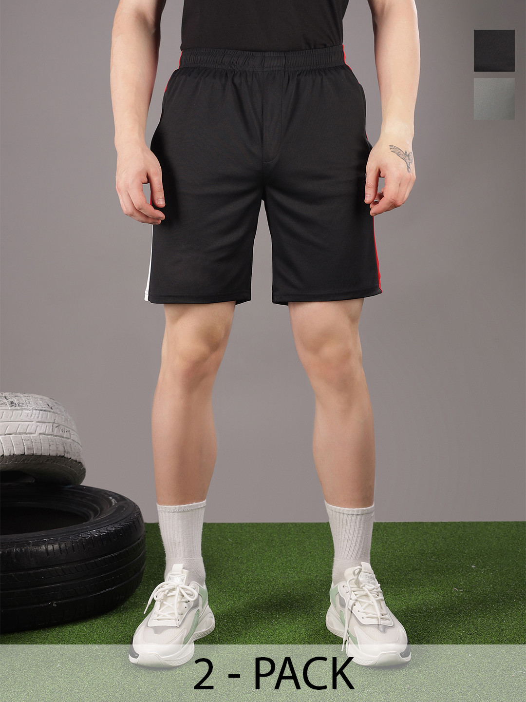 Buy Force NXT Men Pack Of 2 Antimicrobial Technology Training Or Gym ...