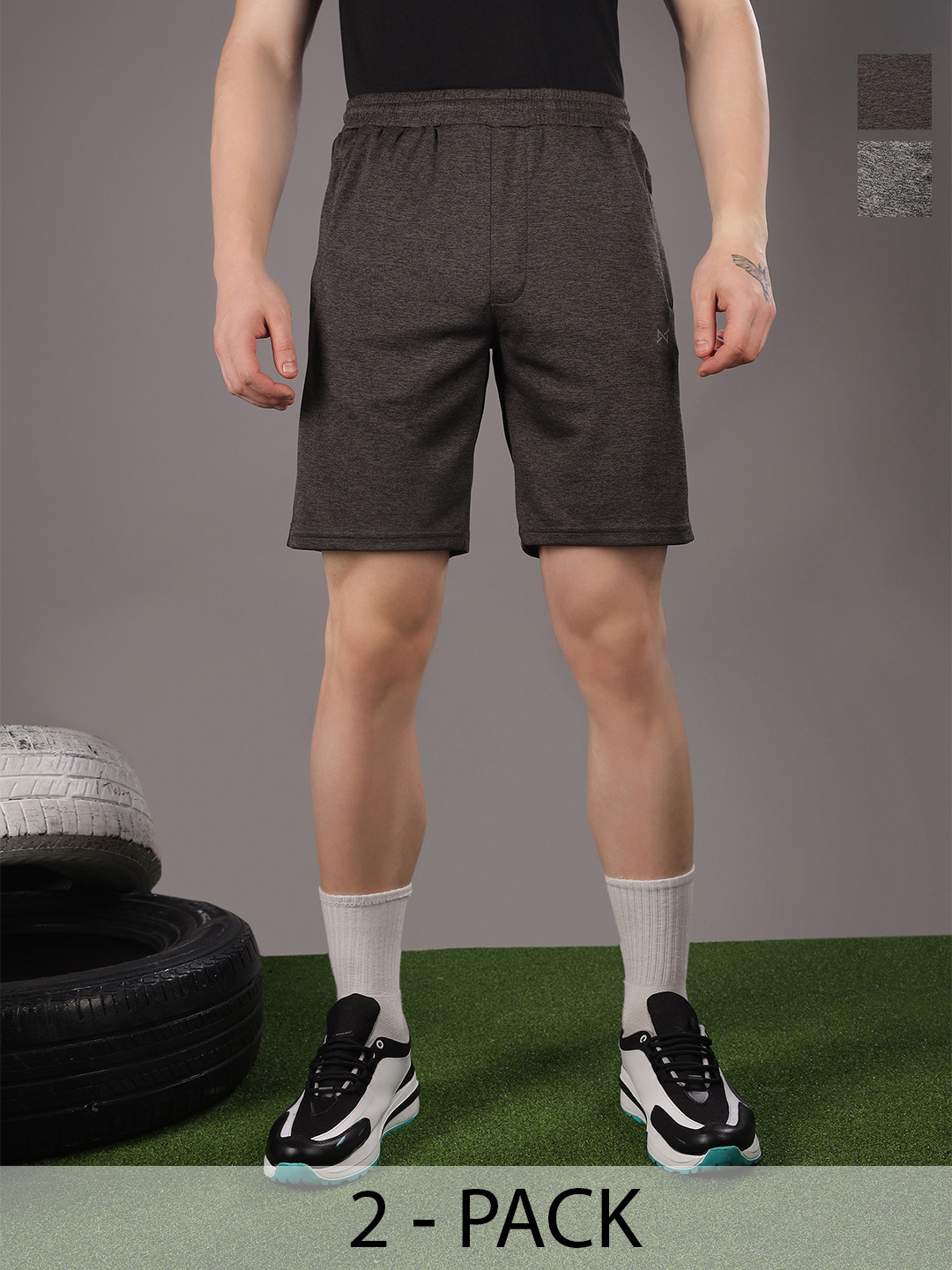 Buy Force NXT Men Microfiber Anti Viral Anti Odour Cool Pack Of 2 ...