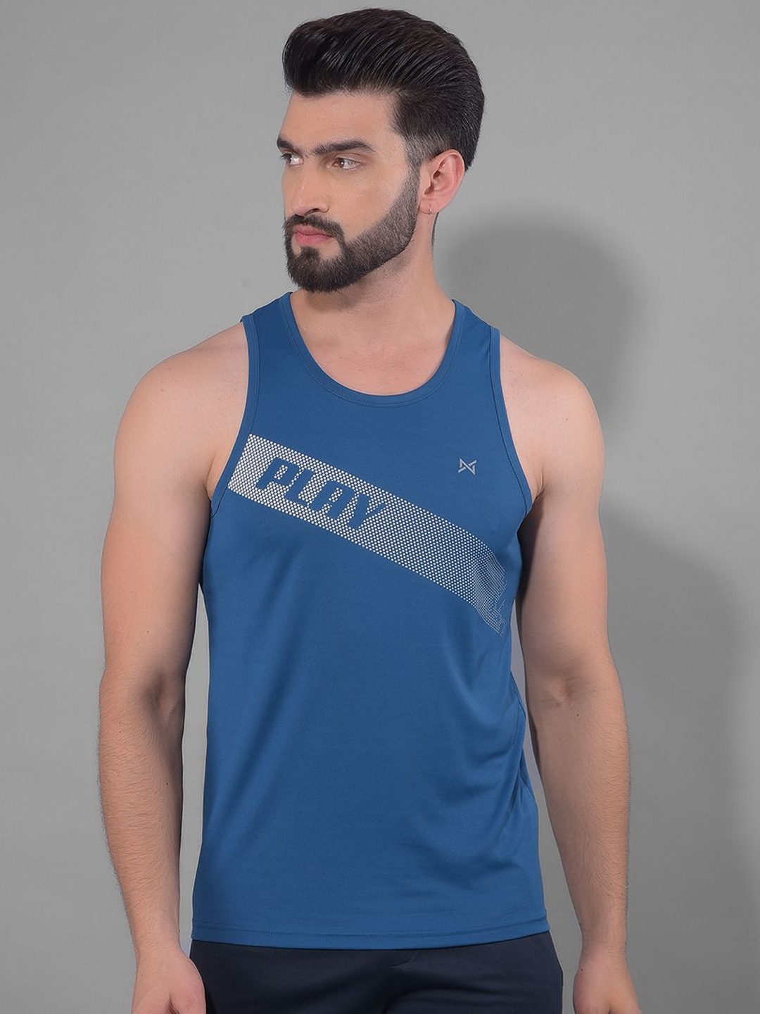 Buy Force Nxt Printed Gym Tank Innerwear Vests Innerwear Vests For