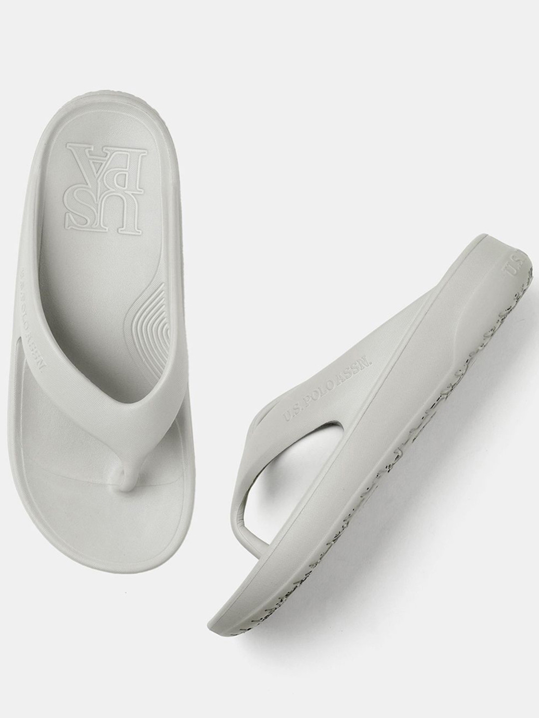 Buy U.S. Polo Assn. Men Axel 2.0 Foam Walk Flip Flop - Flip Flops for ...