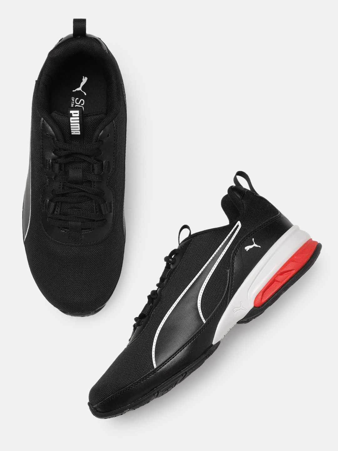 Buy Puma Men Viz Runner 2 Mesh FS Running Shoes - Sports Shoes for Men ...