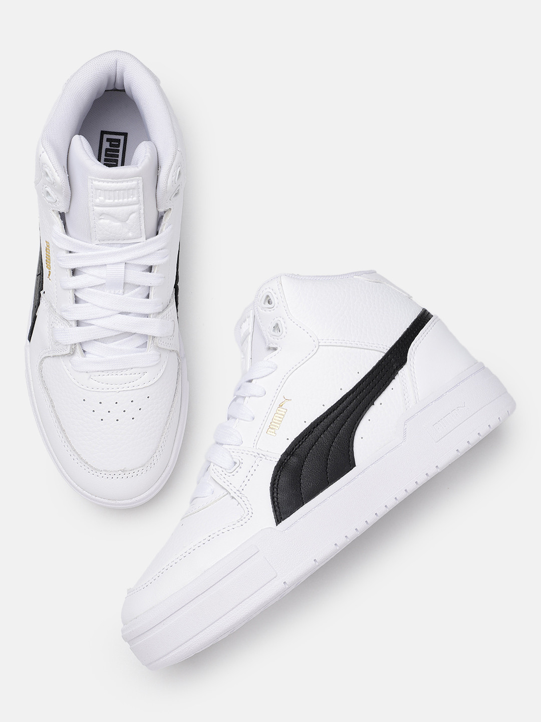 Buy Puma Unisex Perforated CA Pro Mid Top Leather Sneakers - Casual ...