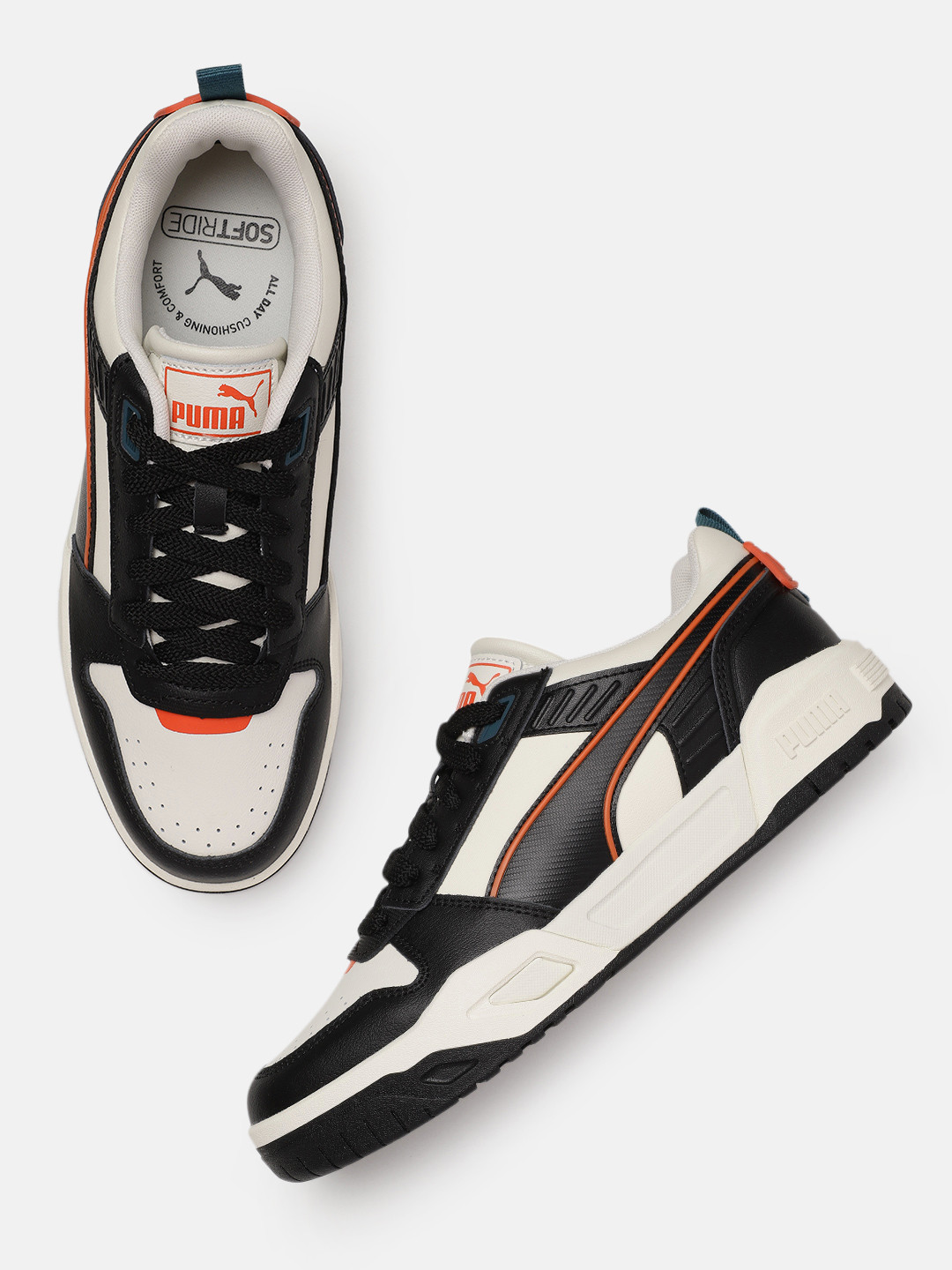 Buy Puma Unisex Perforated Leather RBD Tech Sneakers - Casual Shoes for ...