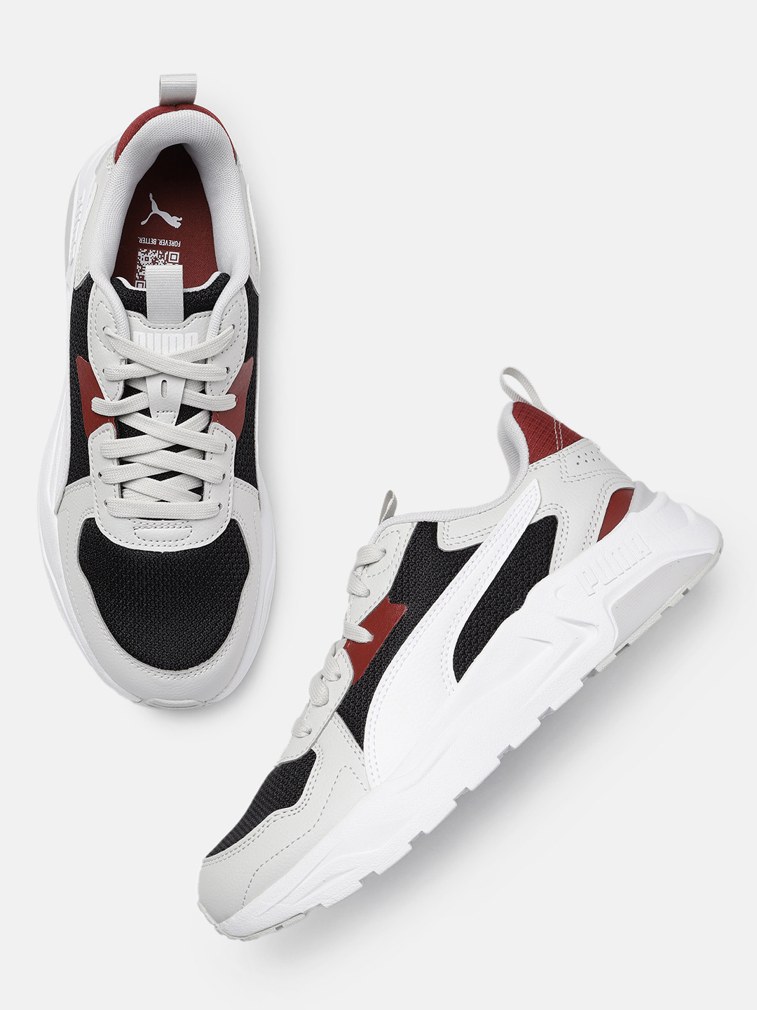 Buy Puma Men Trinity Lite Colourblocked Sneakers - Casual Shoes for Men ...